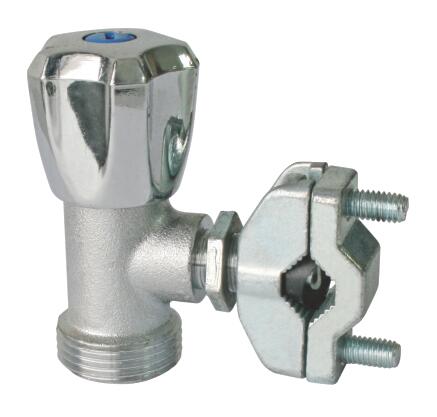 Robinet machine à laver simple auto-perceur à clapet 105510303